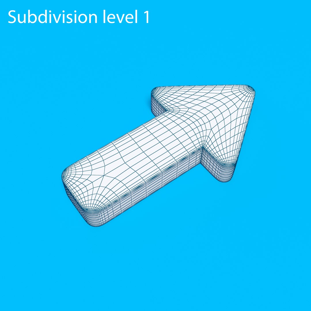 3D arrow set model - TurboSquid 1624359