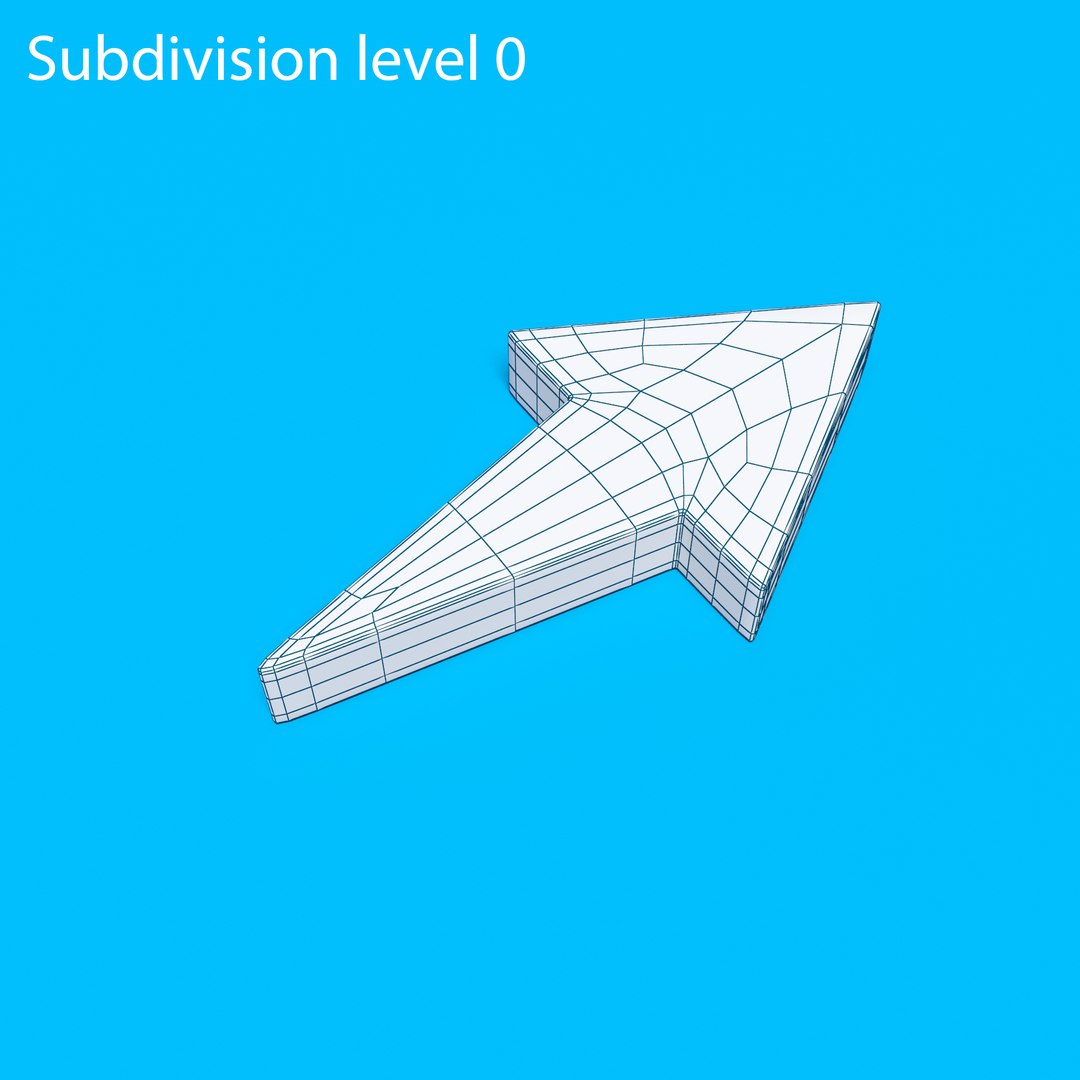 3D arrow set model - TurboSquid 1624359