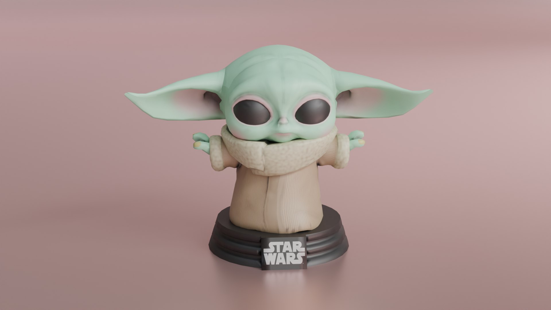 3D Baby Yoda 3D Printable Model Model - TurboSquid 2343727