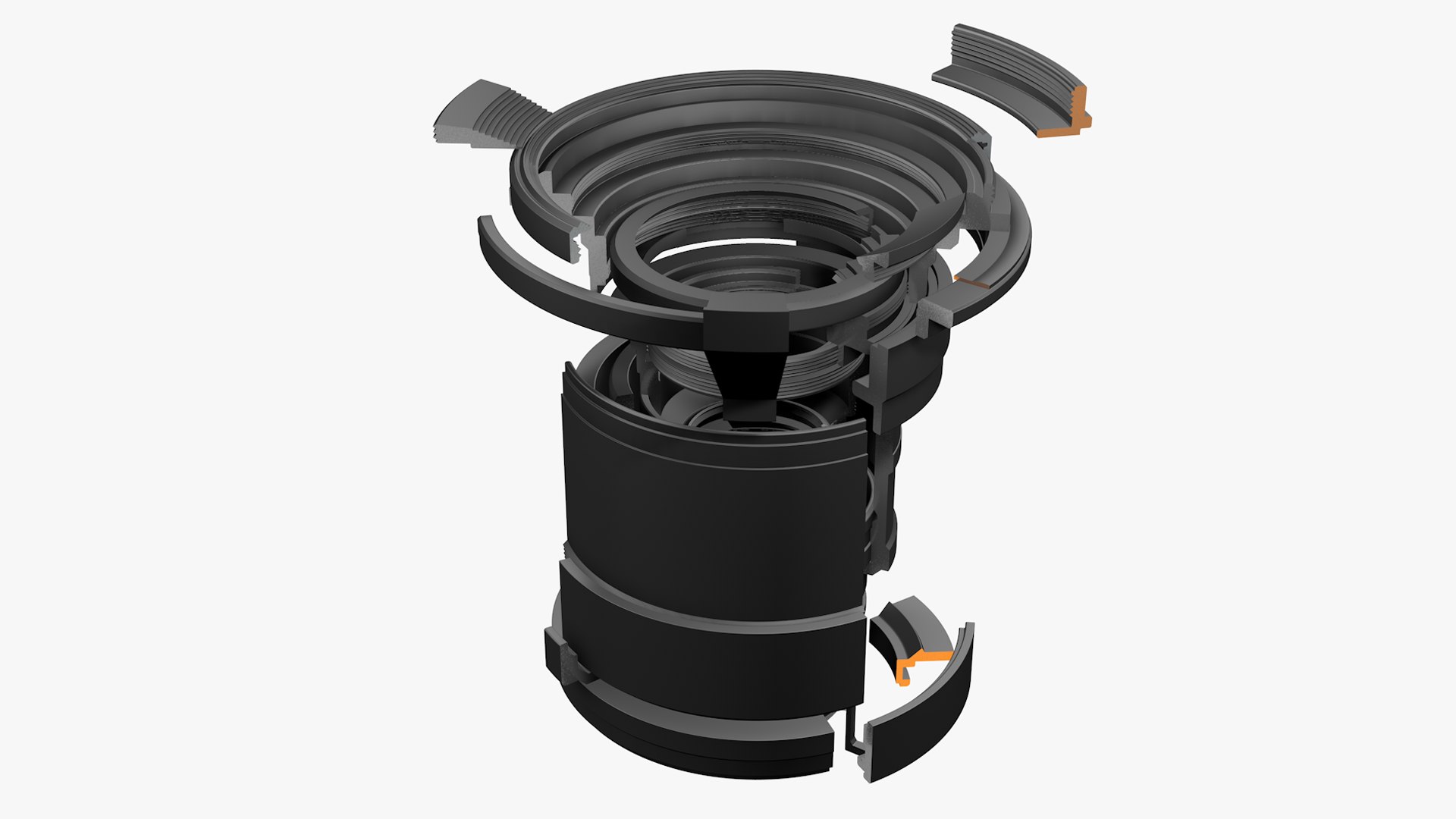 3D Animated Camera Lens - TurboSquid 1958636