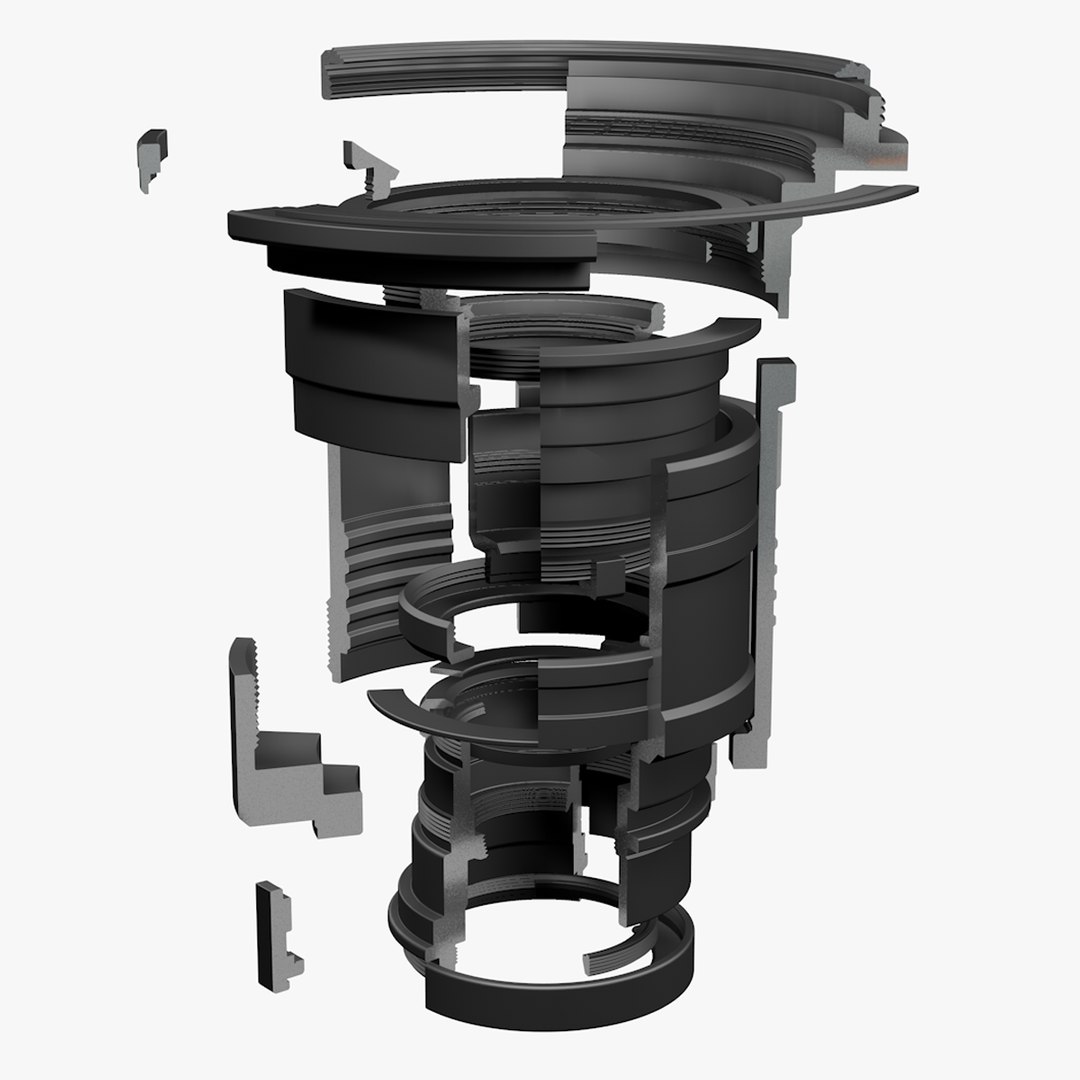 3D Animated Camera Lens - TurboSquid 1958636