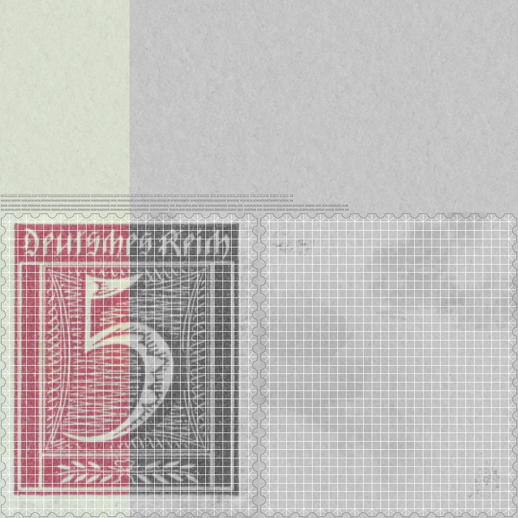3D hi-poly german postage stamps | 1144396 | TurboSquid