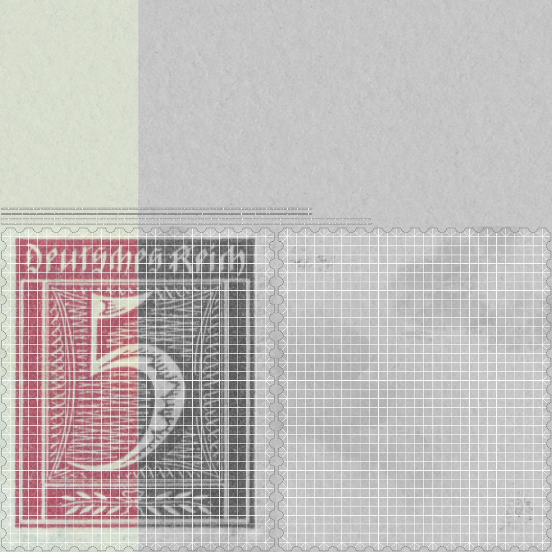 3D Hi-poly German Postage Stamps | 1144396 | TurboSquid