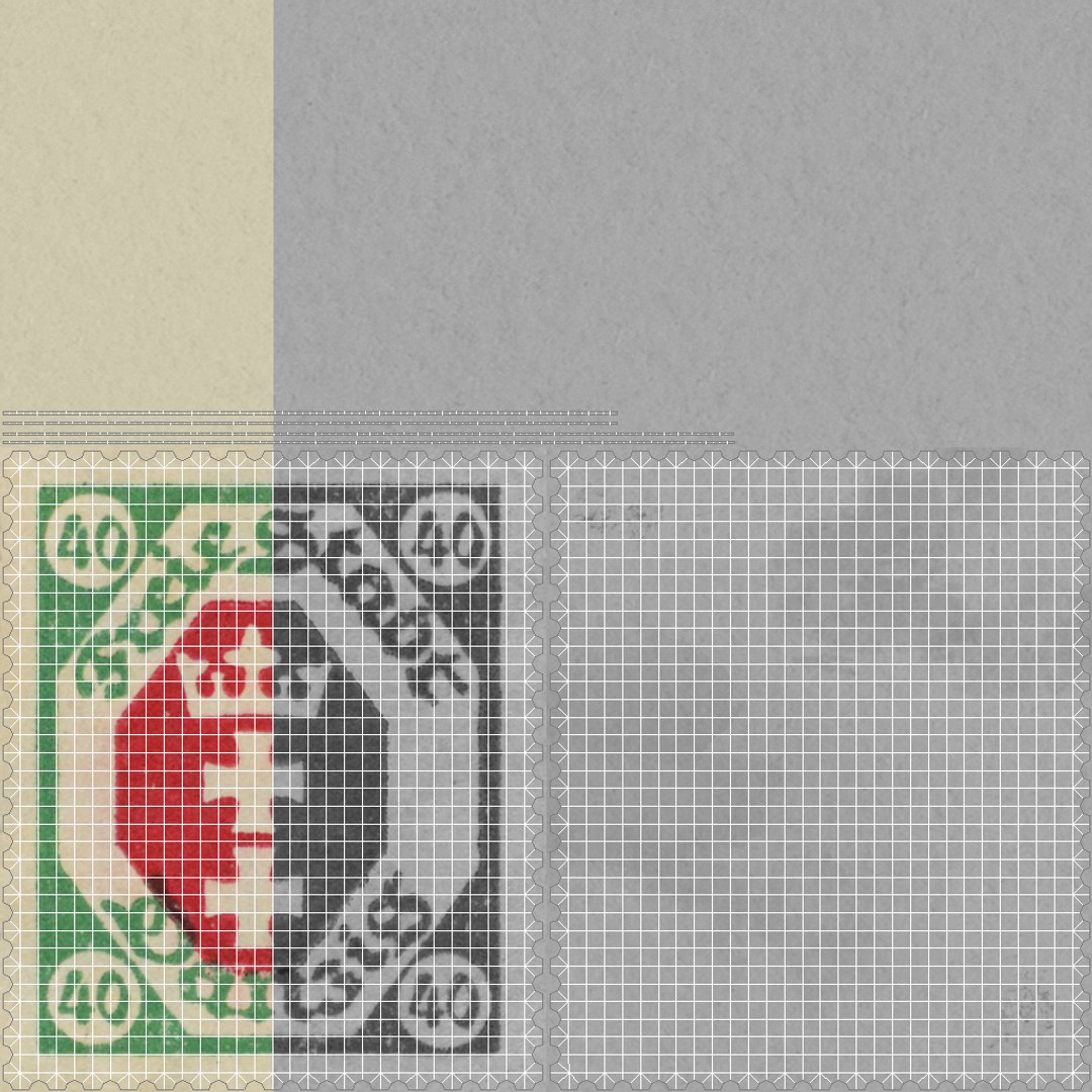 3D Hi-poly German Postage Stamps | 1144396 | TurboSquid