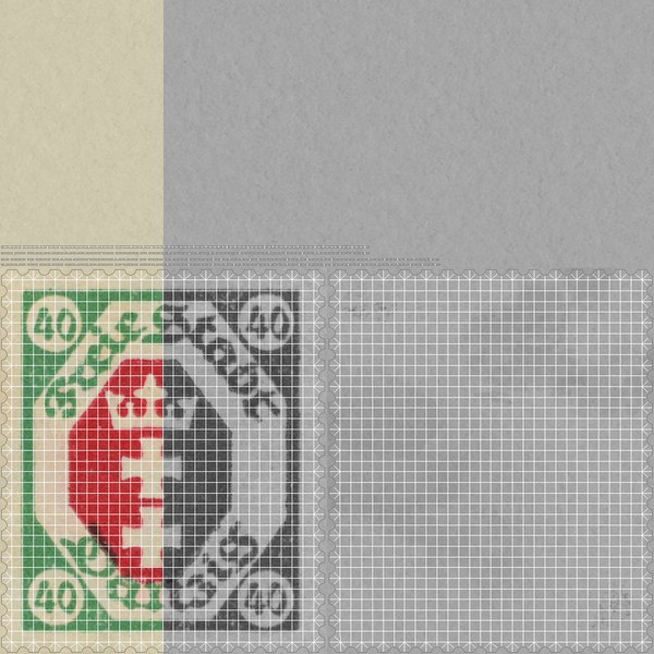 3D hi-poly german postage stamps | 1144396 | TurboSquid