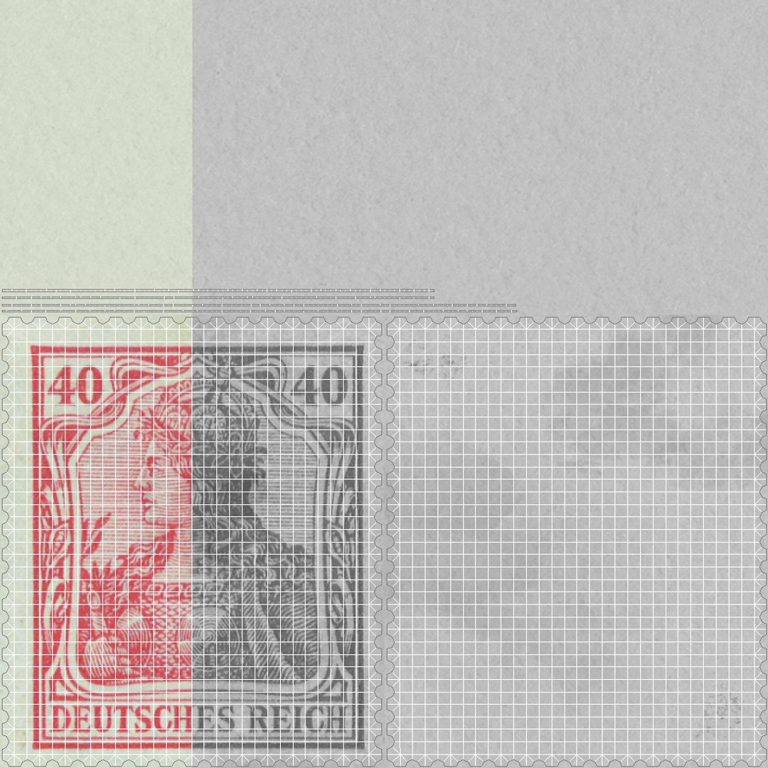 3D Hi-poly German Postage Stamps | 1144396 | TurboSquid