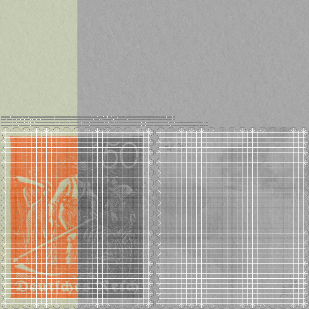 3D hi-poly german postage stamps | 1144396 | TurboSquid