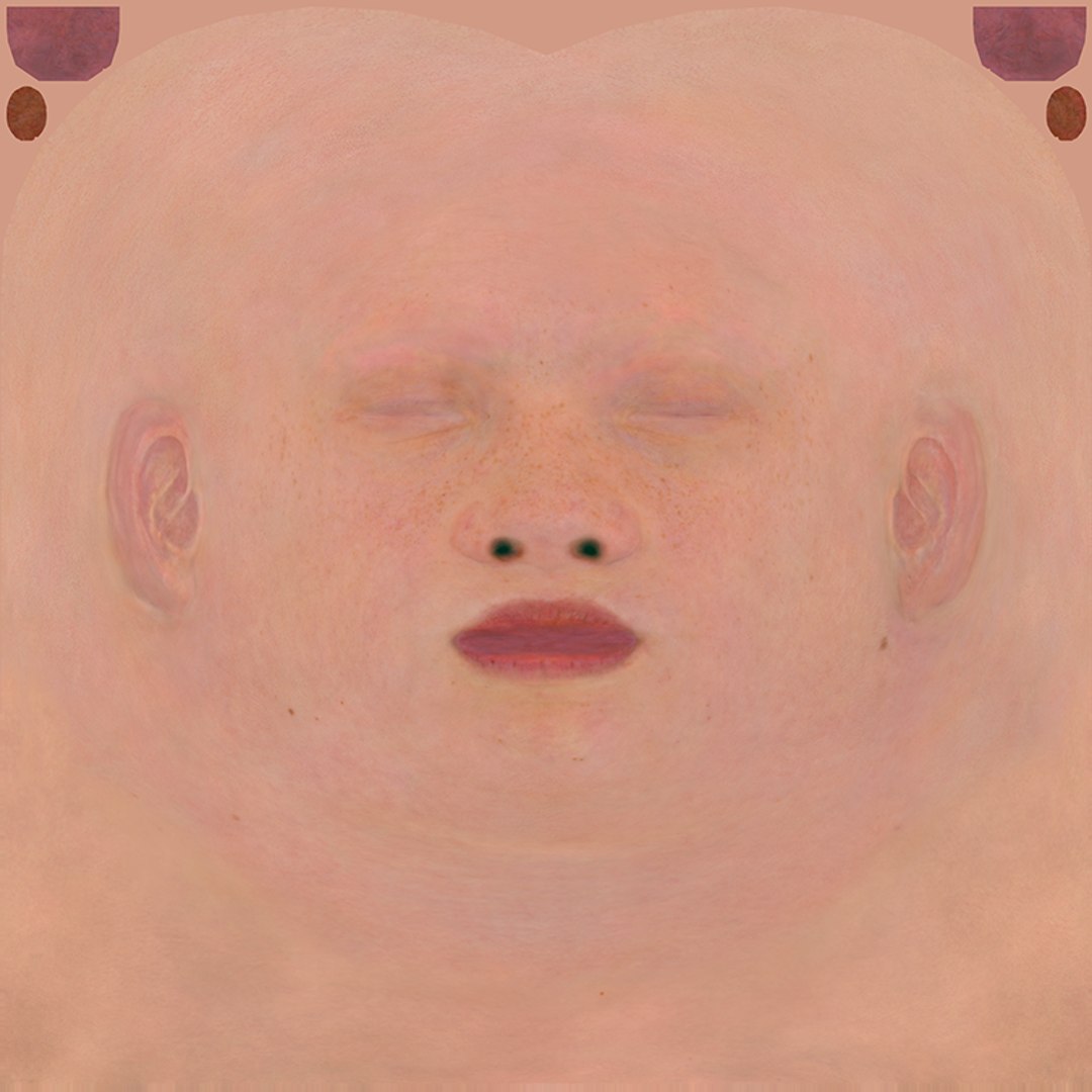 Asian Female Head Base Mesh Metahuman Topology V4 Model - TurboSquid ...