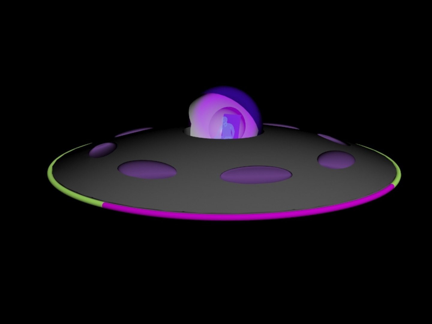 3D Model Spaceship Flying Disk - TurboSquid 1396030