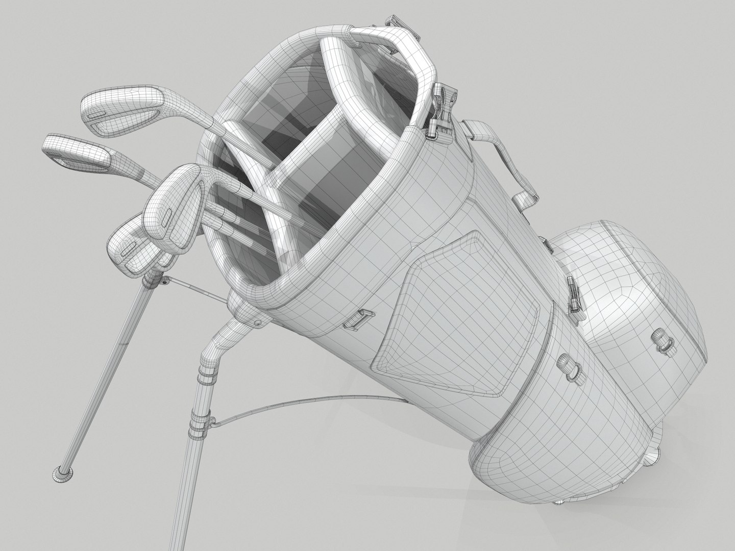 Golf Bag Stadry 3D Model - TurboSquid 1628032