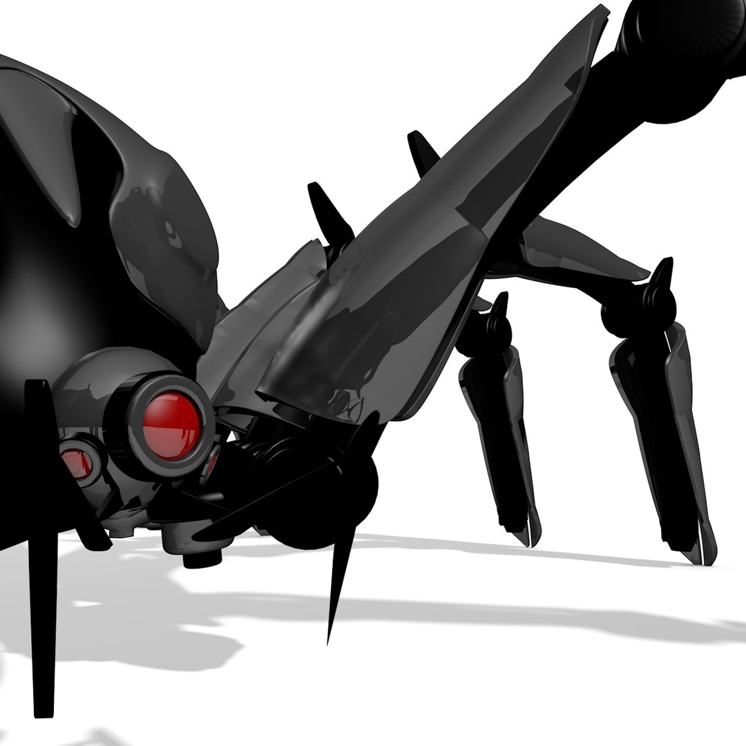 Robot Spider C4d
