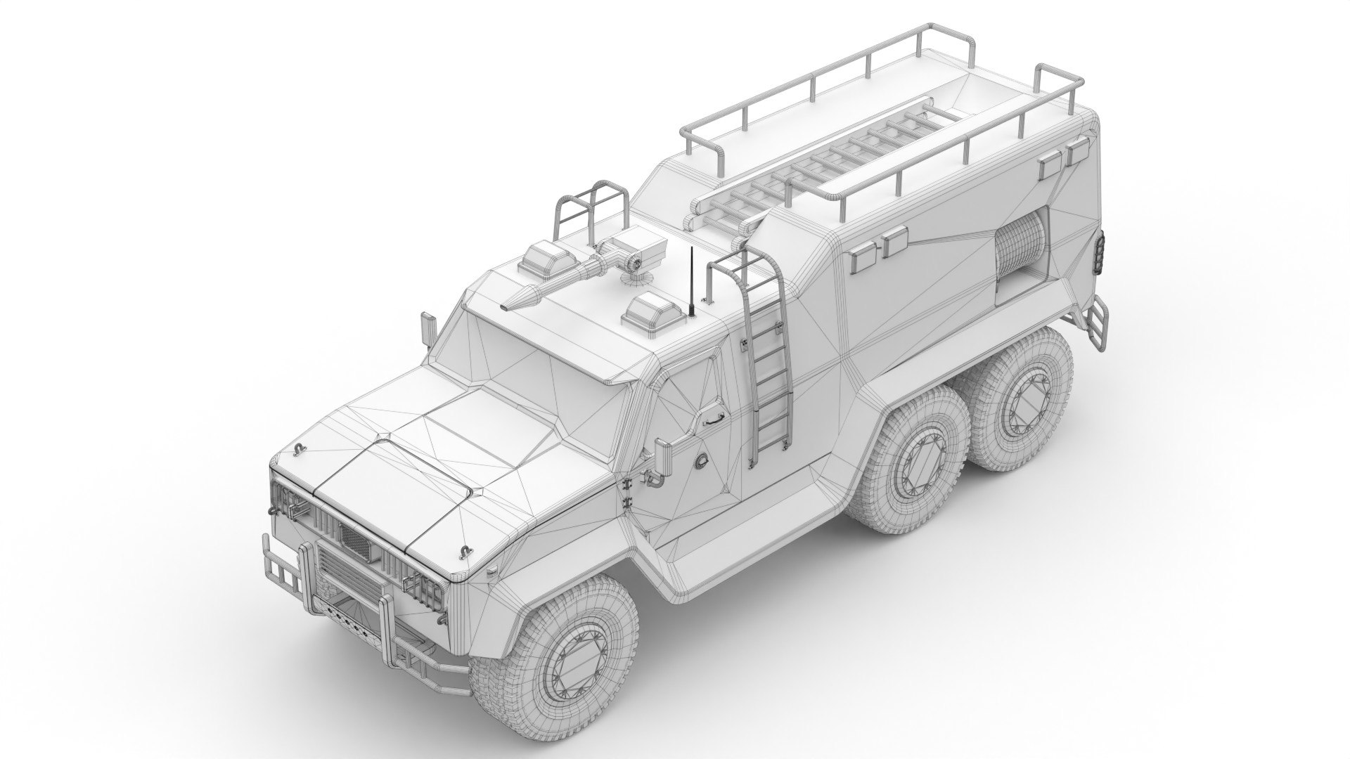 Old Fire Brigade 3D Model - TurboSquid 2072638