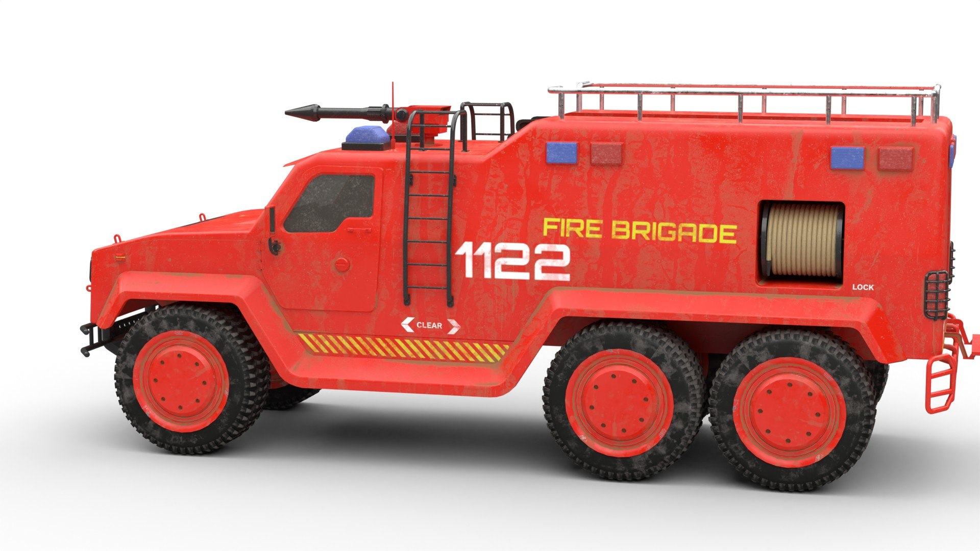 Old Fire Brigade 3D Model - TurboSquid 2072638