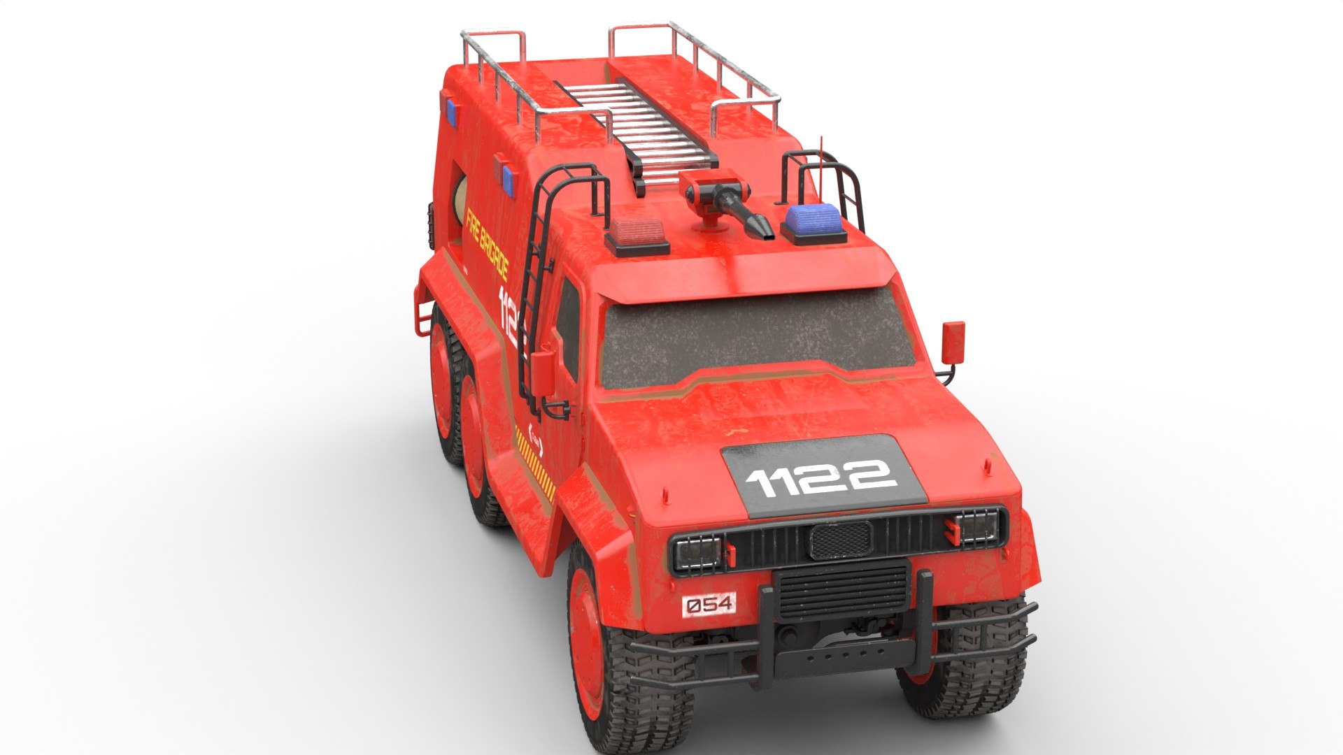 Old Fire Brigade 3D Model - TurboSquid 2072638