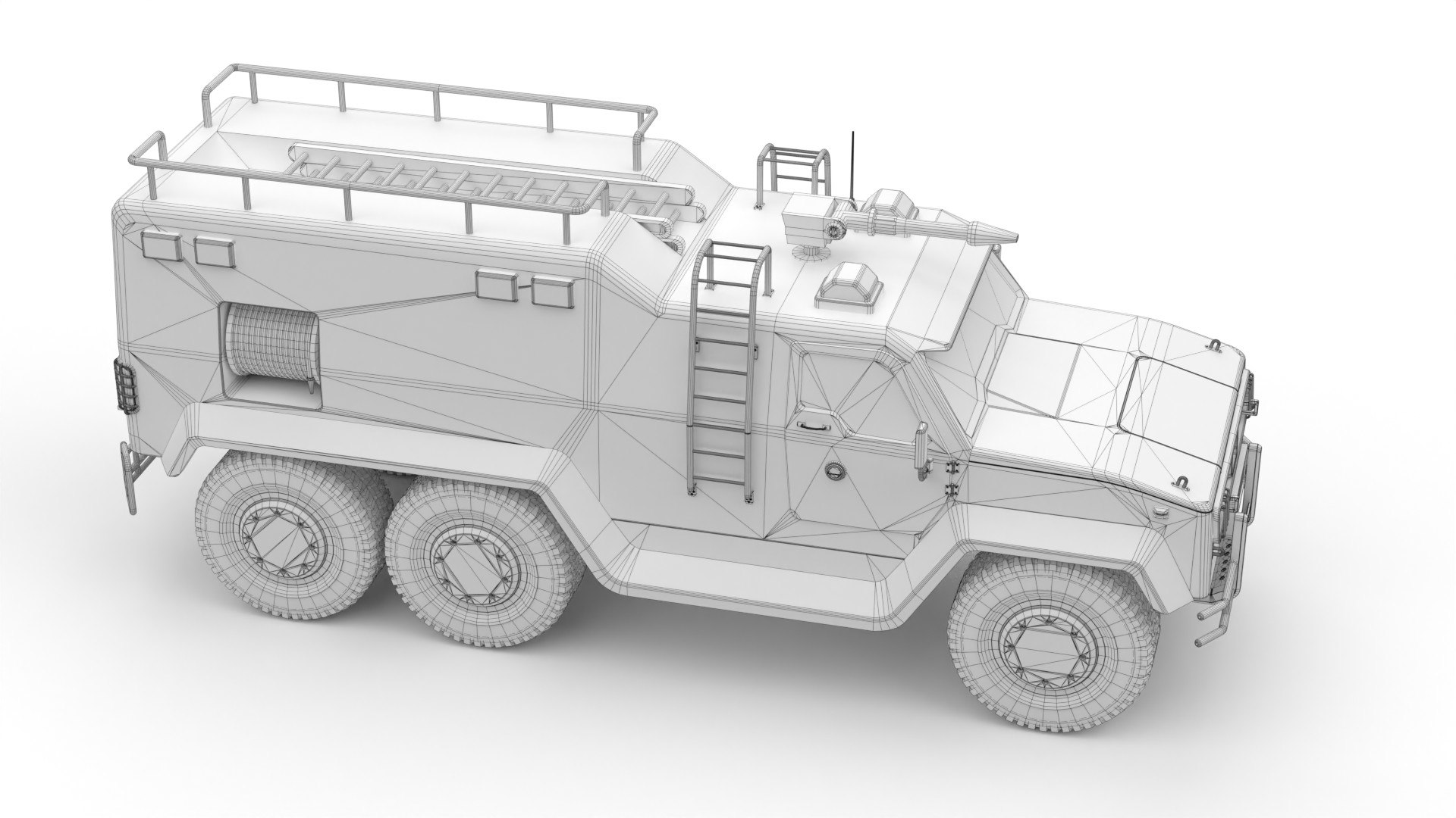 Old Fire Brigade 3D Model - TurboSquid 2072638