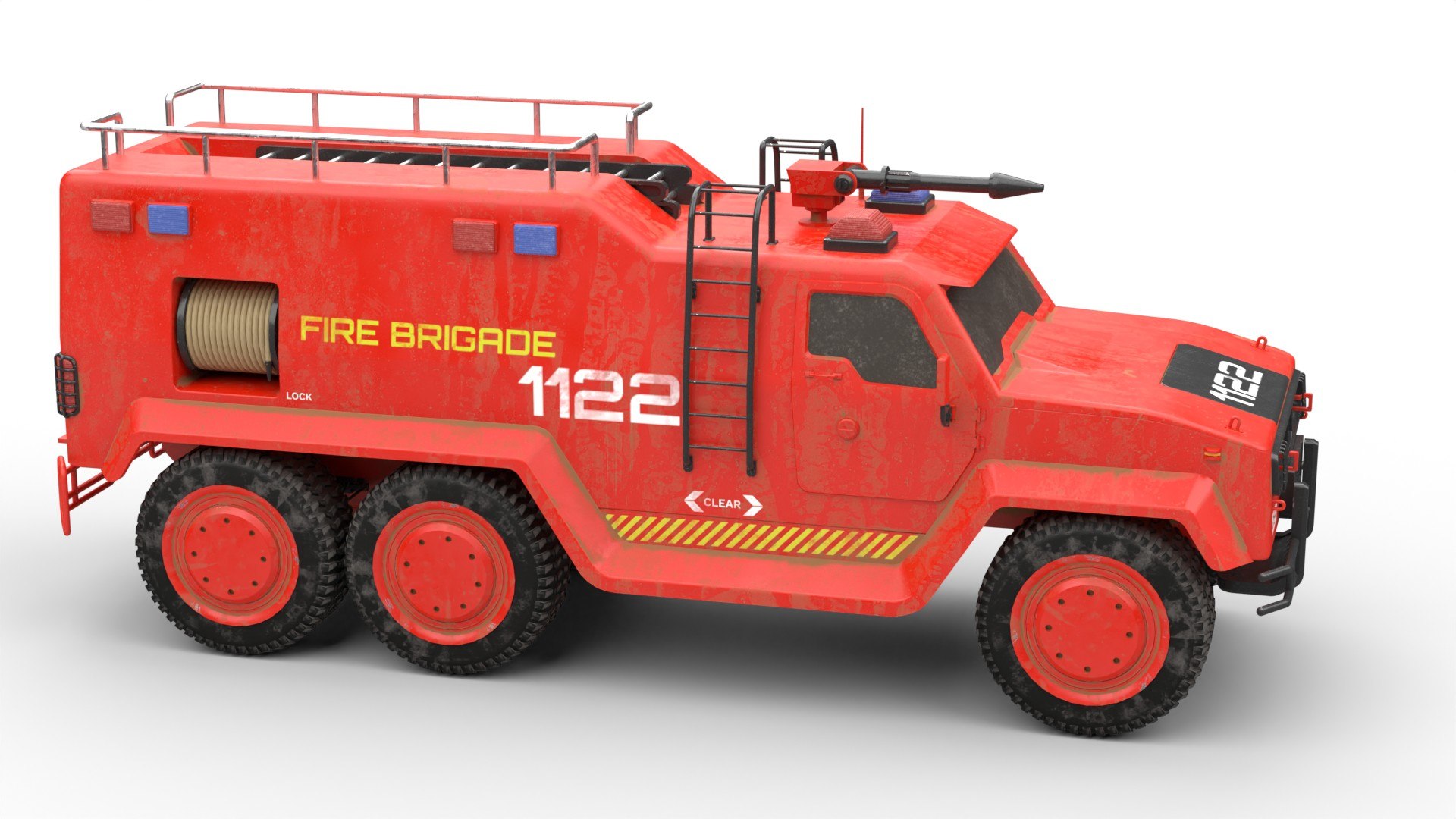 Old Fire Brigade 3D Model - TurboSquid 2072638