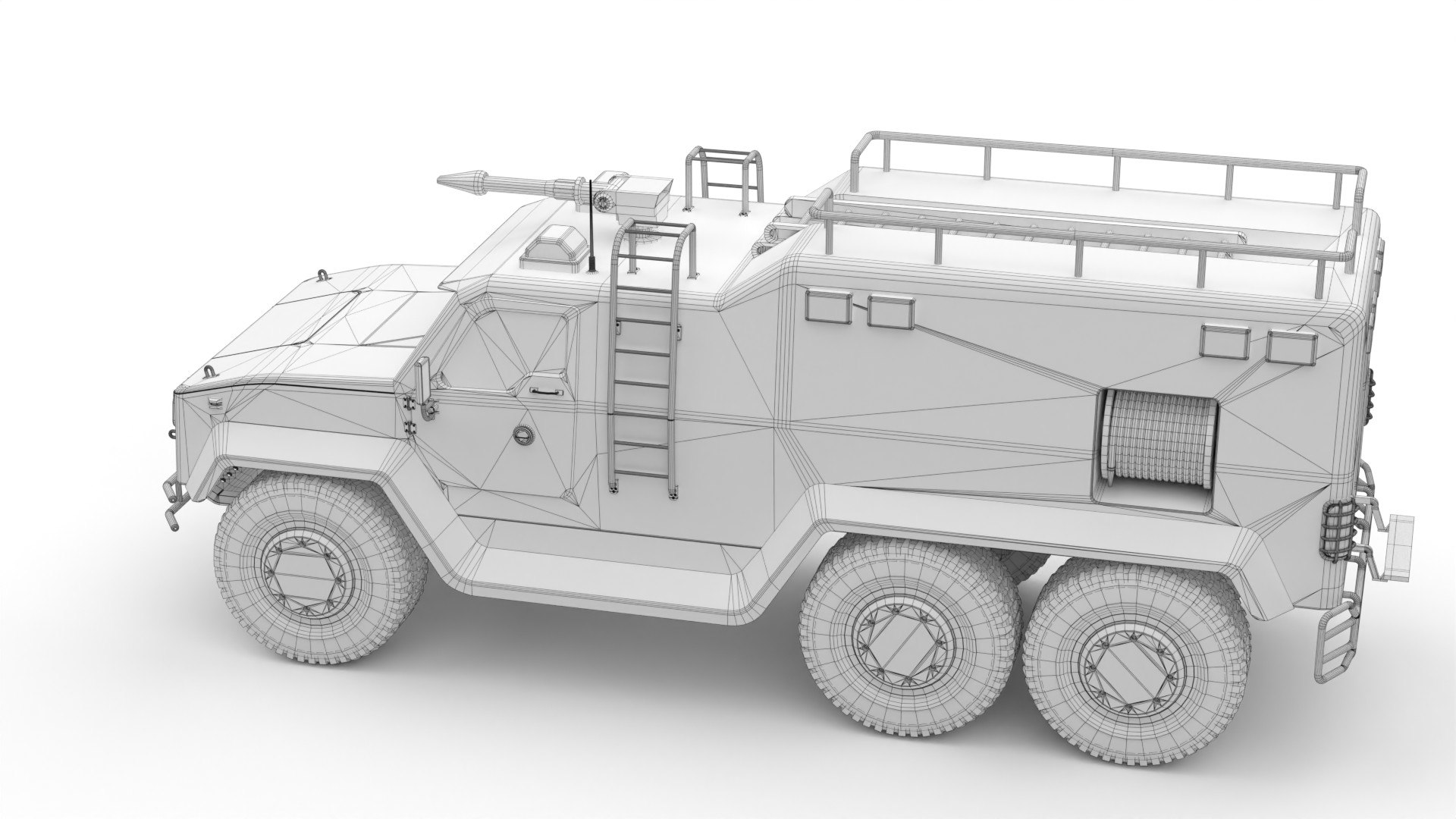 Old Fire Brigade 3D Model - TurboSquid 2072638