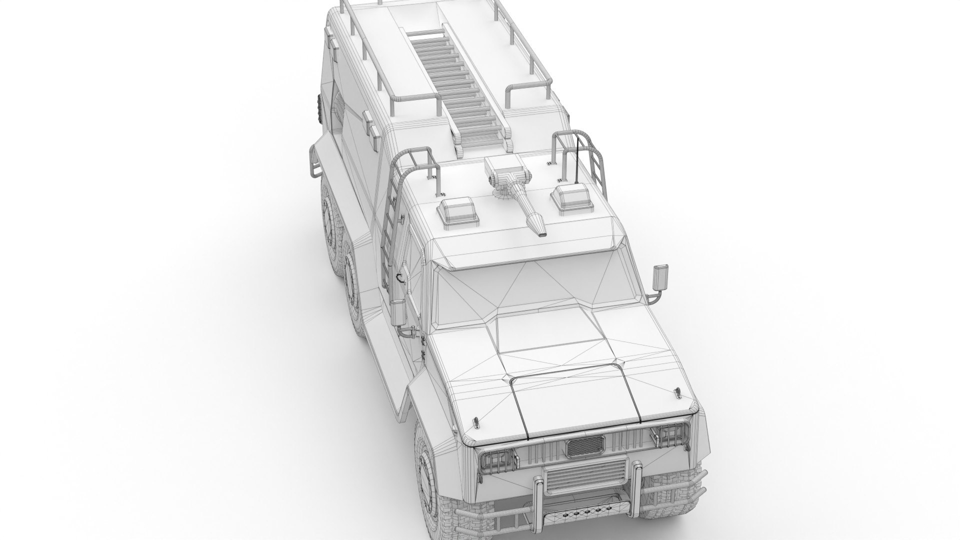 Old Fire Brigade 3D Model - TurboSquid 2072638