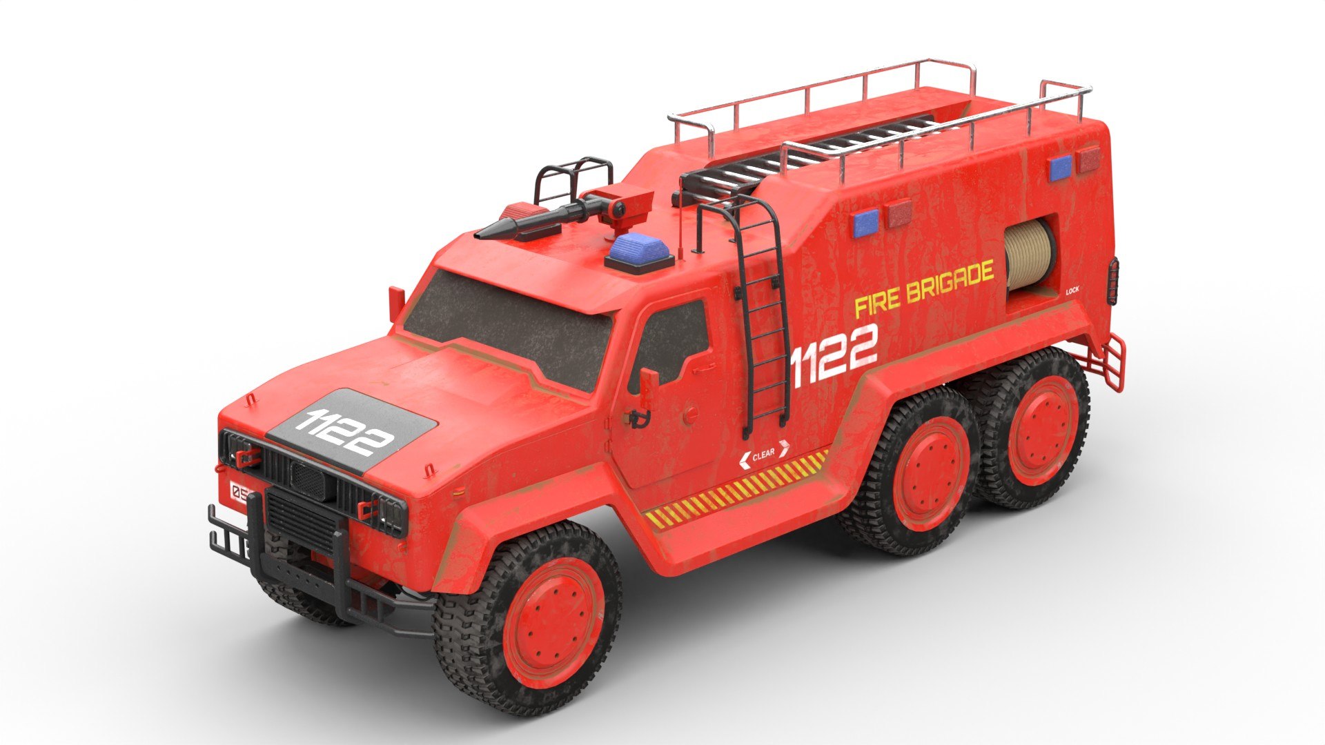 Old Fire Brigade 3D Model - TurboSquid 2072638
