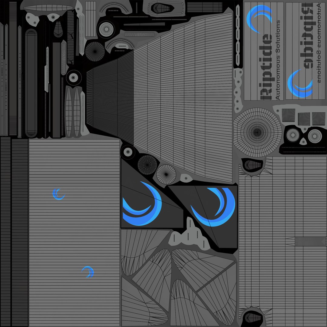 3D model Riptide Micro-UUV Unmanned Underwater Vehicle - TurboSquid 2166497