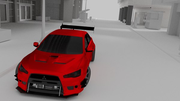 Lancer Evolution 3D Models for Download | TurboSquid