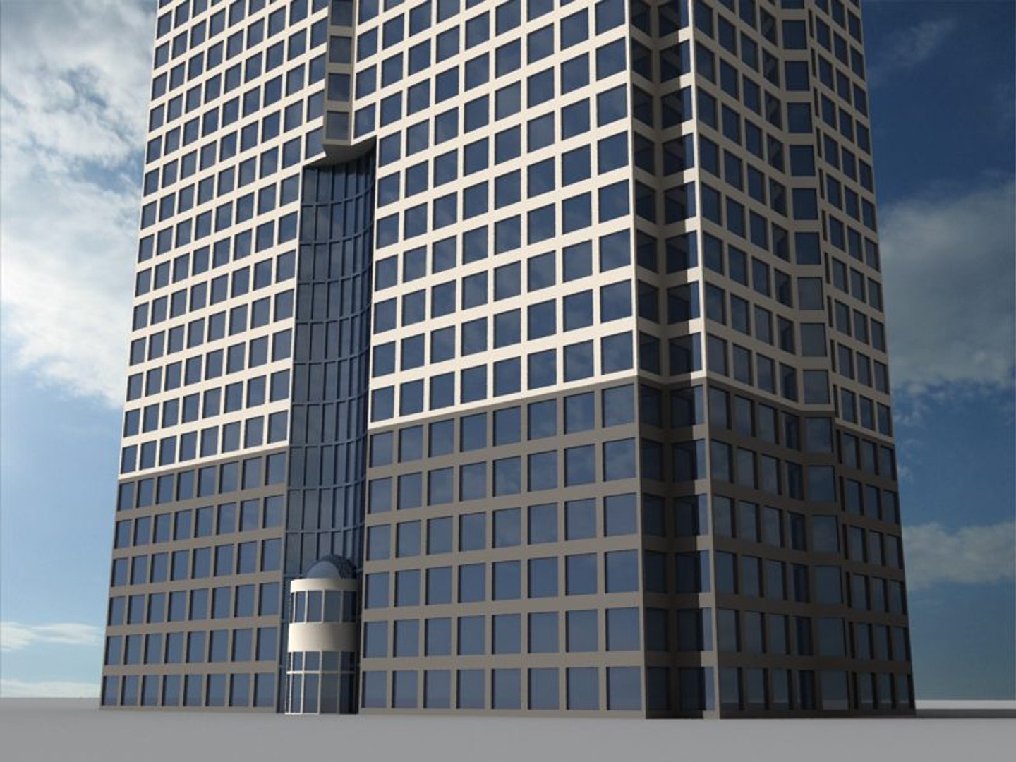 3d Model Jp Morgan Chase Tower