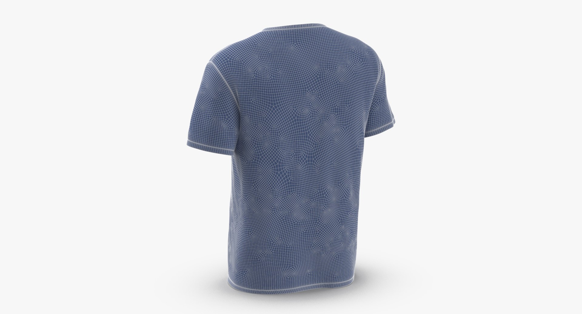 Male crew neck t-shirt 3D - TurboSquid 1235095