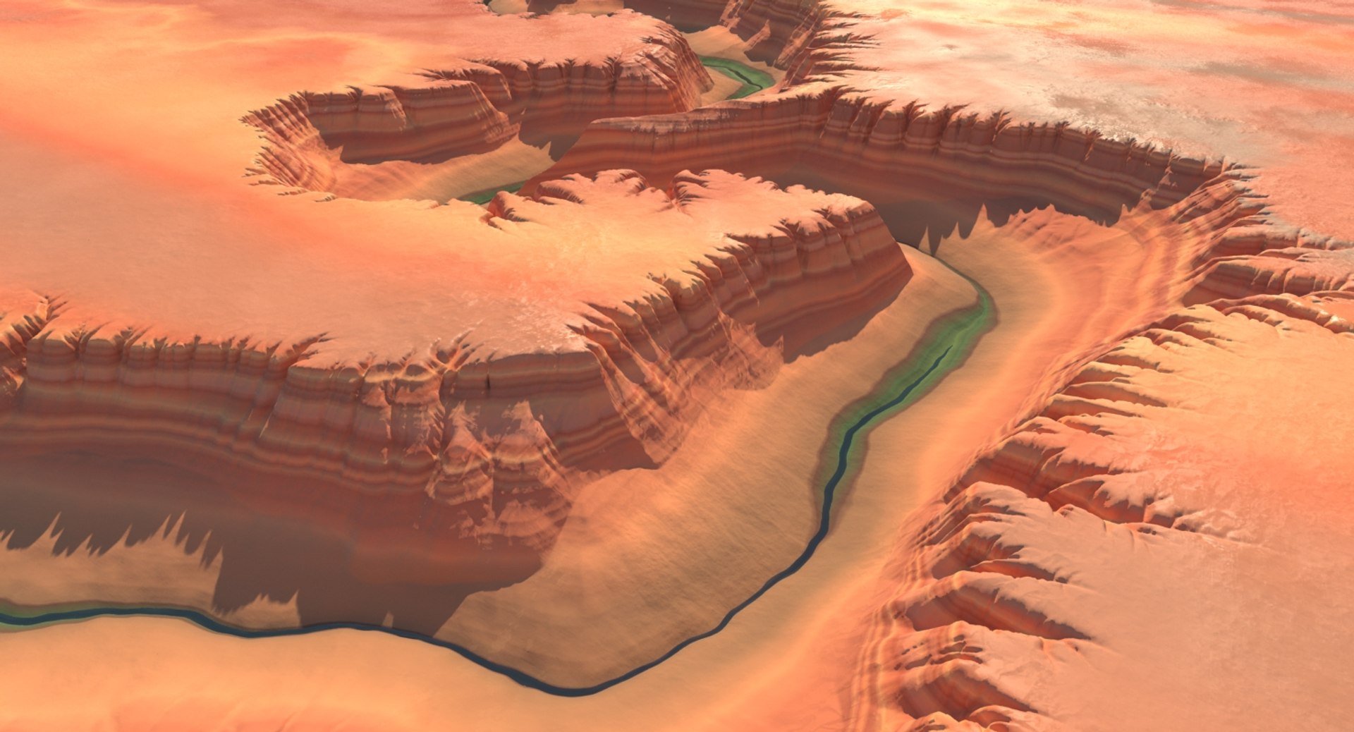 3d Canyon