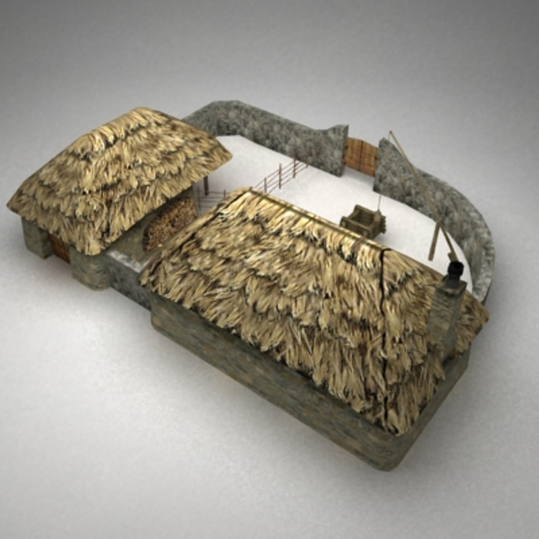 village house 3d model