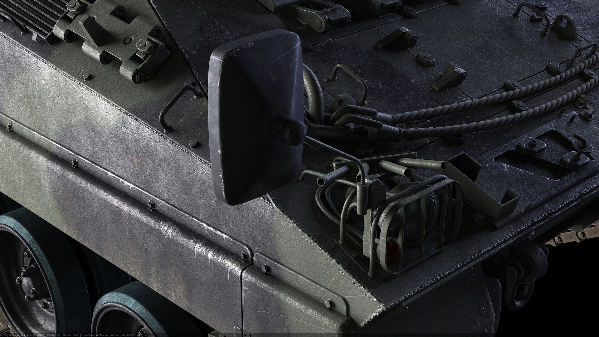 Mcv-80 Warrior 3d Model