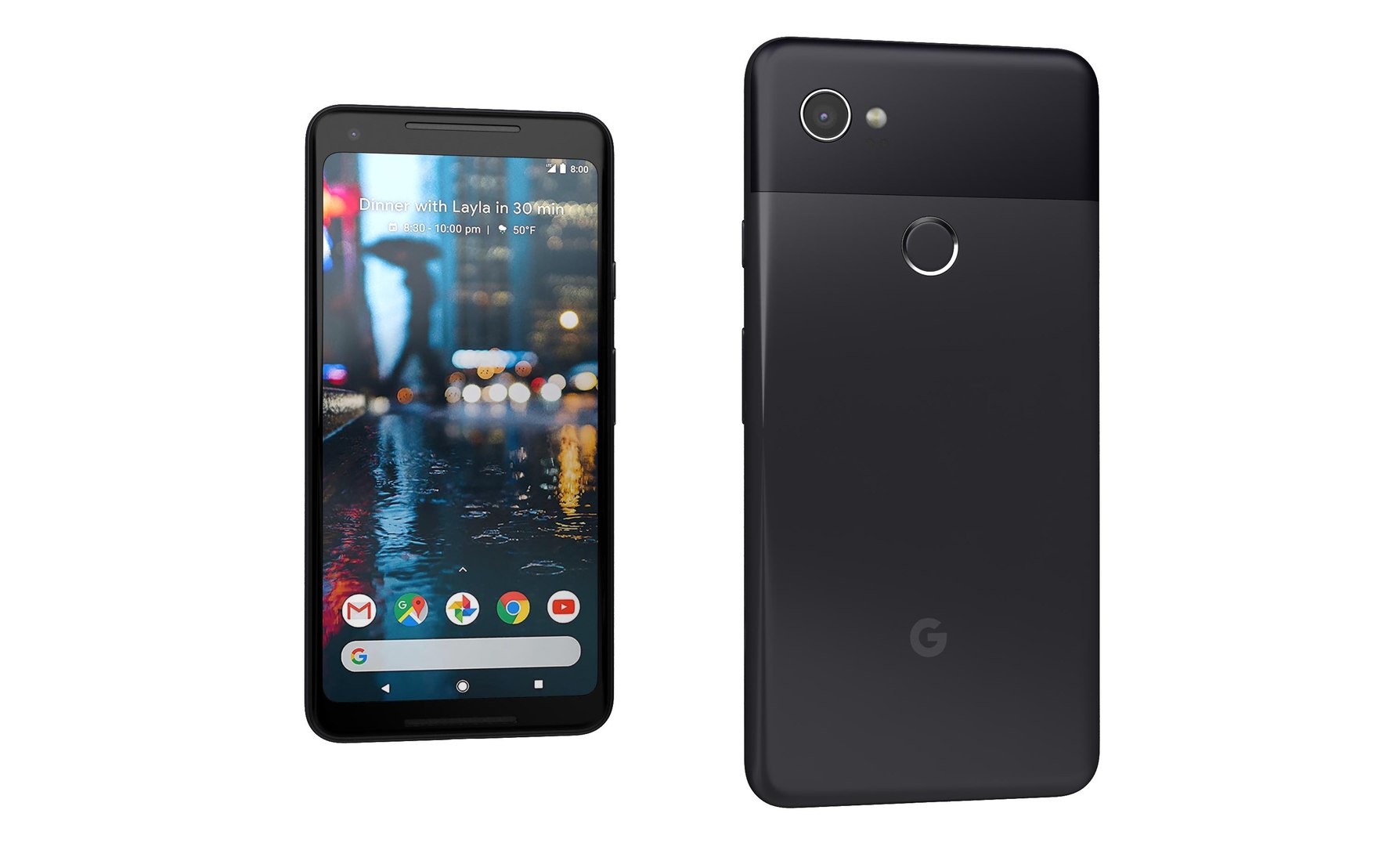 Google Pixel 2 XL Black 3D Model - TurboSquid 2080895