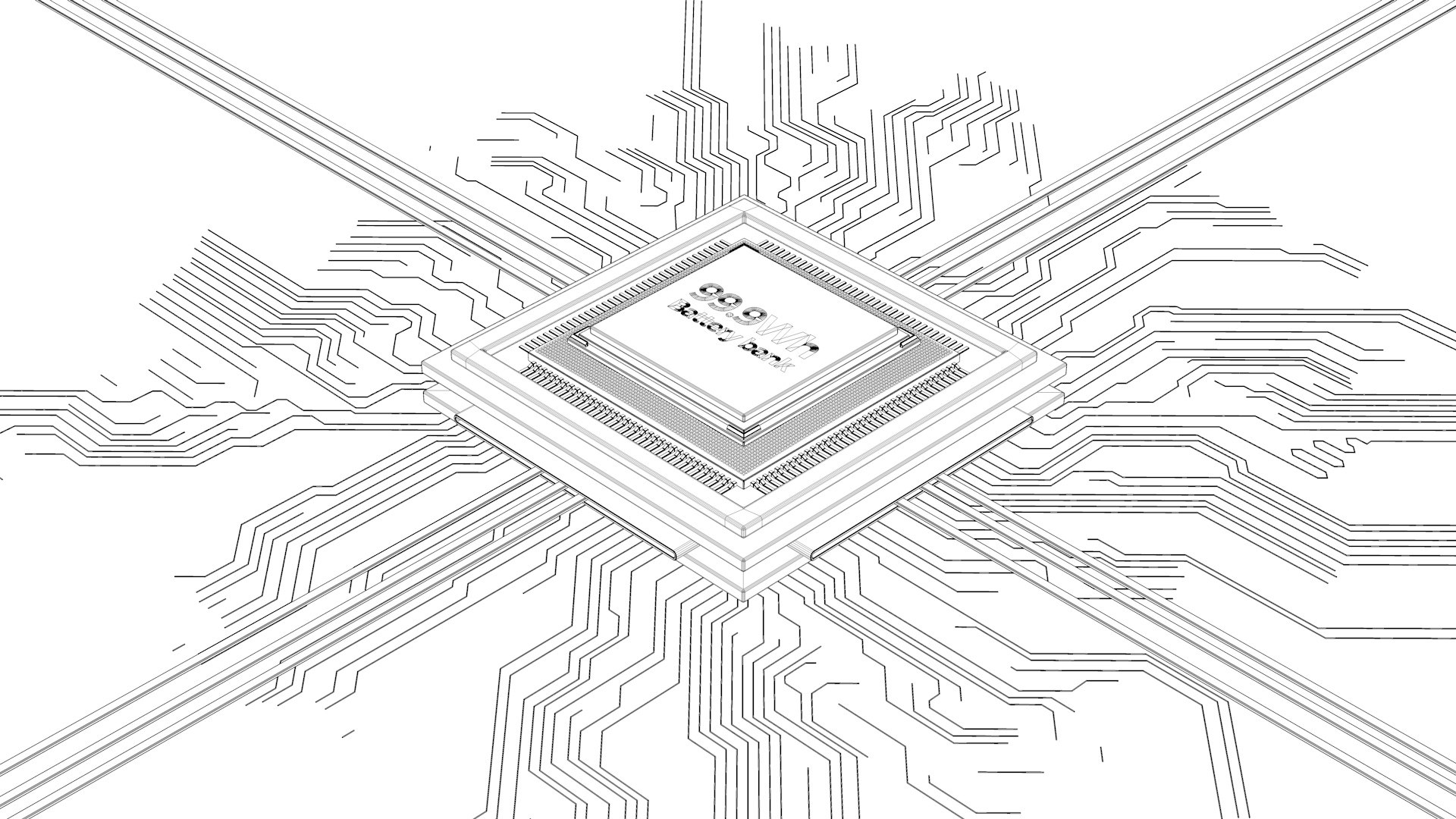 3D Electronic Product Battery Chip Model Model - TurboSquid 2252941