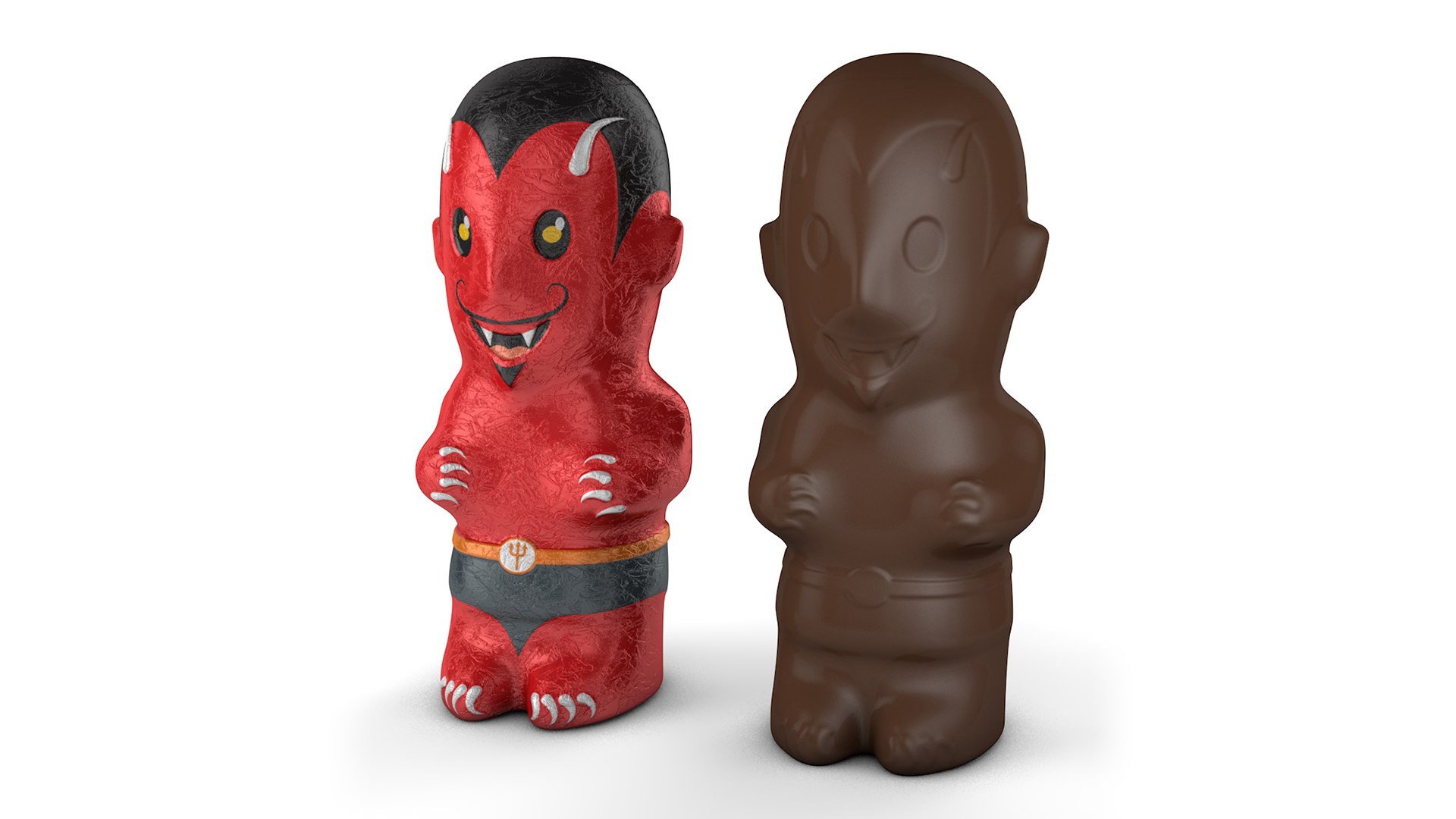 Foil chocolate devil model - TurboSquid 1544667