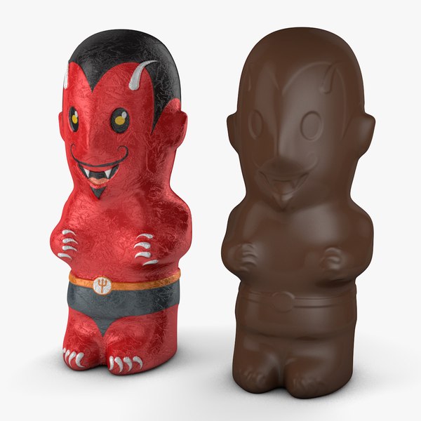 Foil chocolate devil model - TurboSquid 1544667