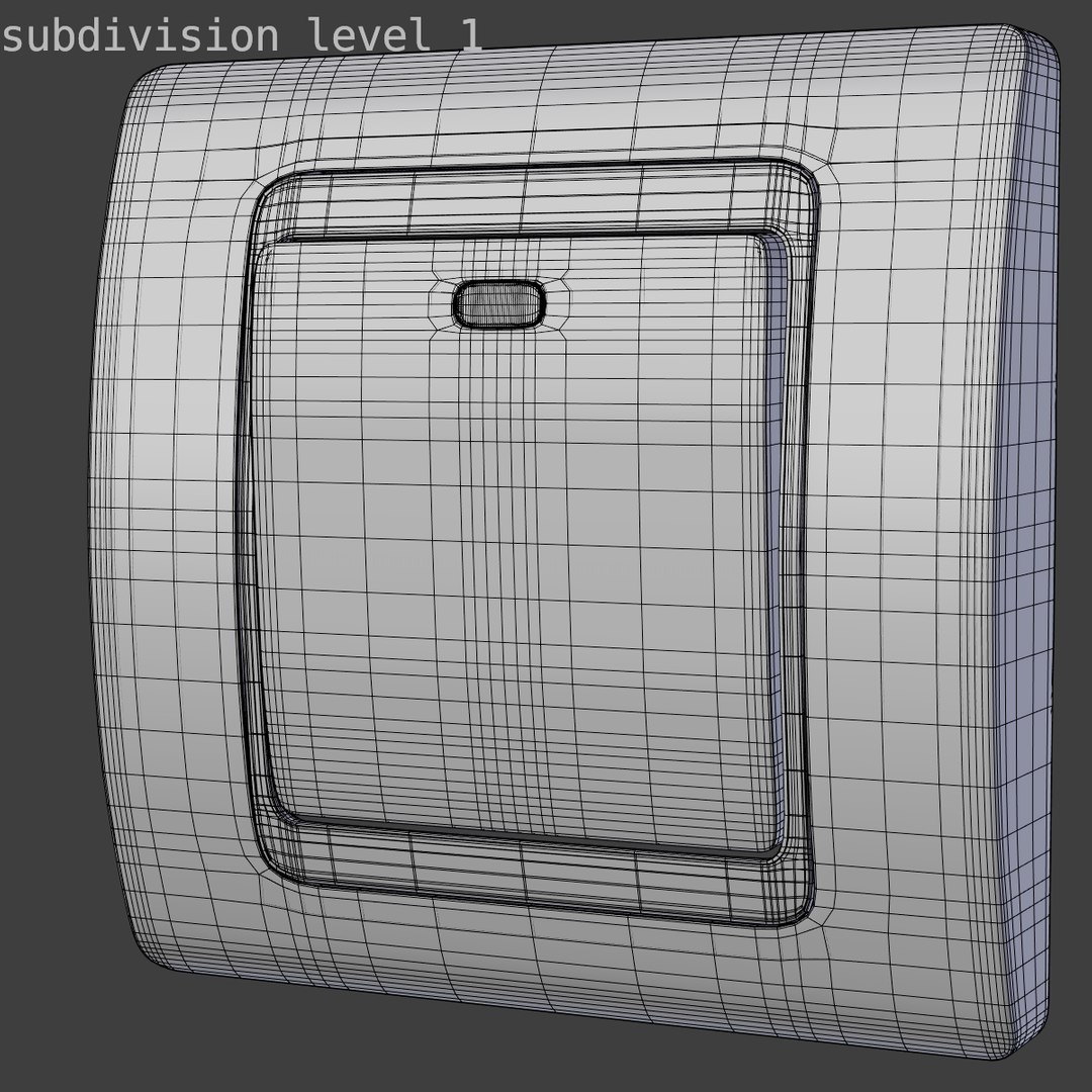 Light Switch 3D Model - TurboSquid 1187178