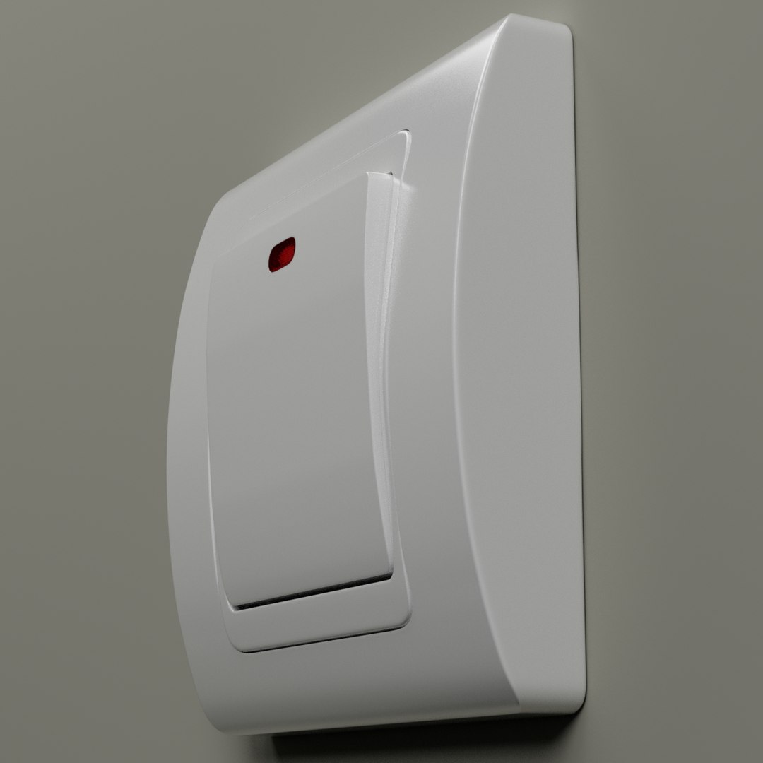 Light Switch 3D Model - TurboSquid 1187178