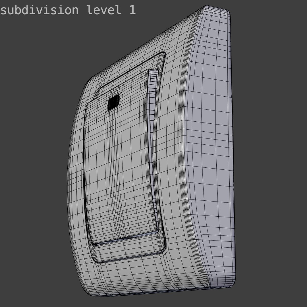 Light Switch 3D Model - TurboSquid 1187178