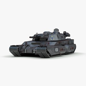 Science Fiction Tank 3D Models for Download | TurboSquid
