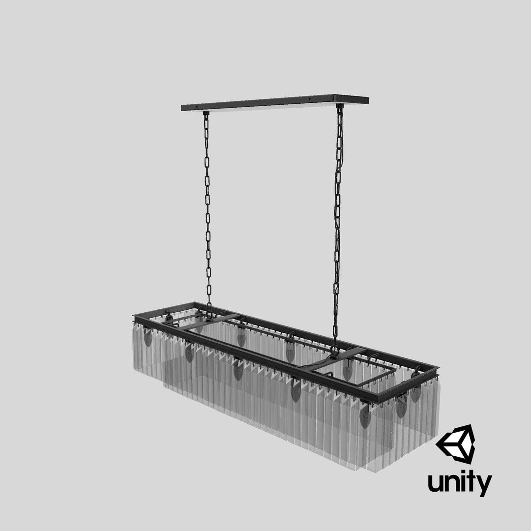 3D transitional ceiling light - TurboSquid 1279844