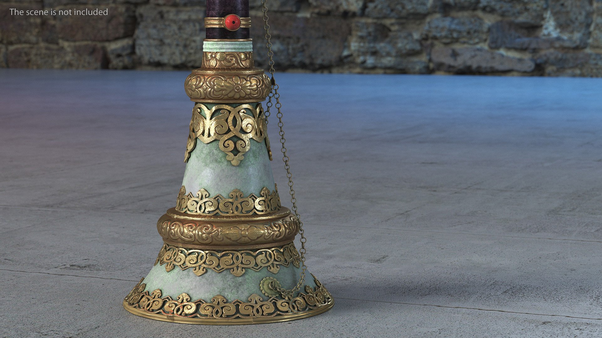 3D Traditional Woodwind Instrument Gyaling Old Model - TurboSquid 2090374