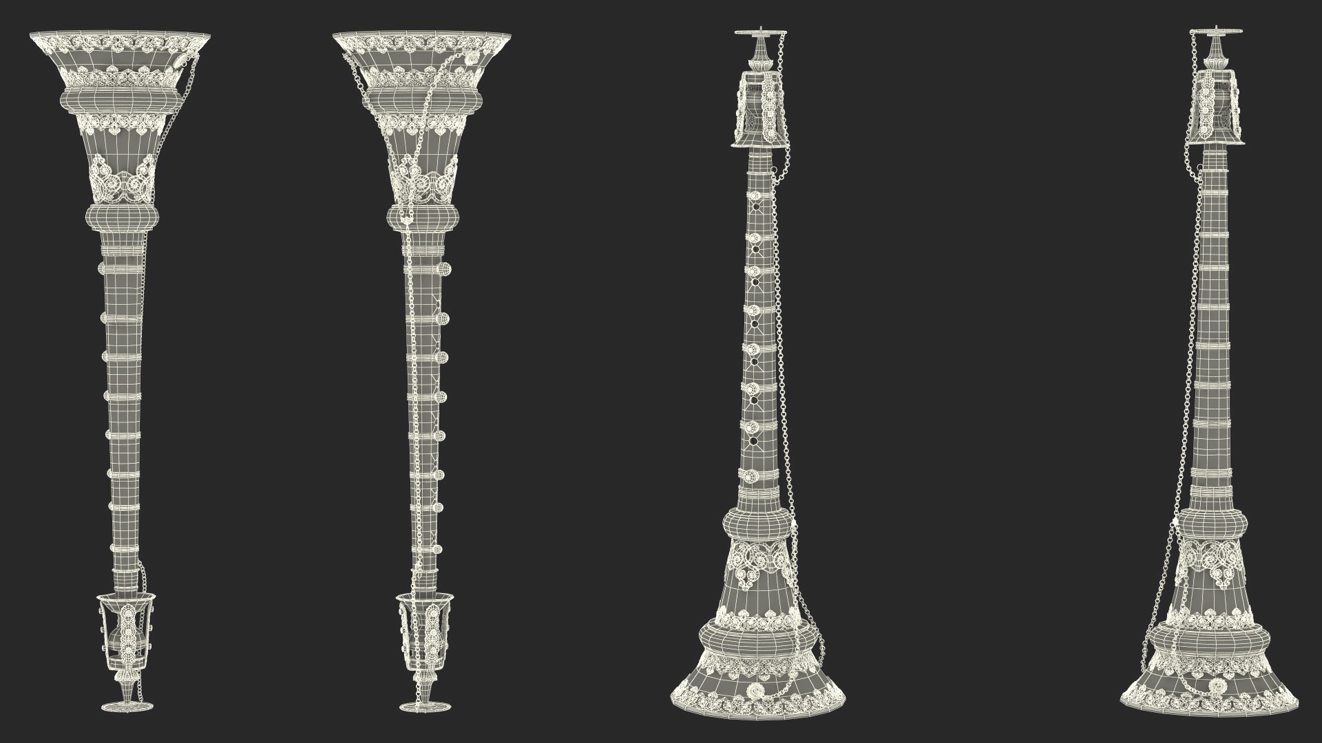 3D Traditional Woodwind Instrument Gyaling Old model - TurboSquid 2090374