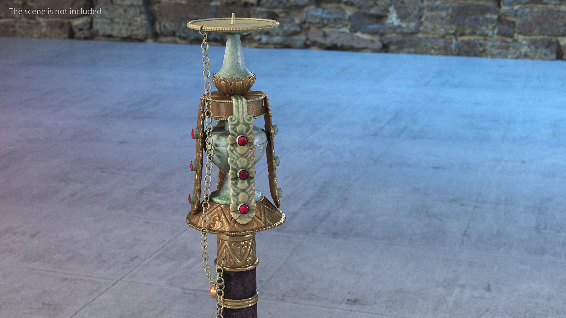 3D Traditional Woodwind Instrument Gyaling Old Model - TurboSquid 2090374