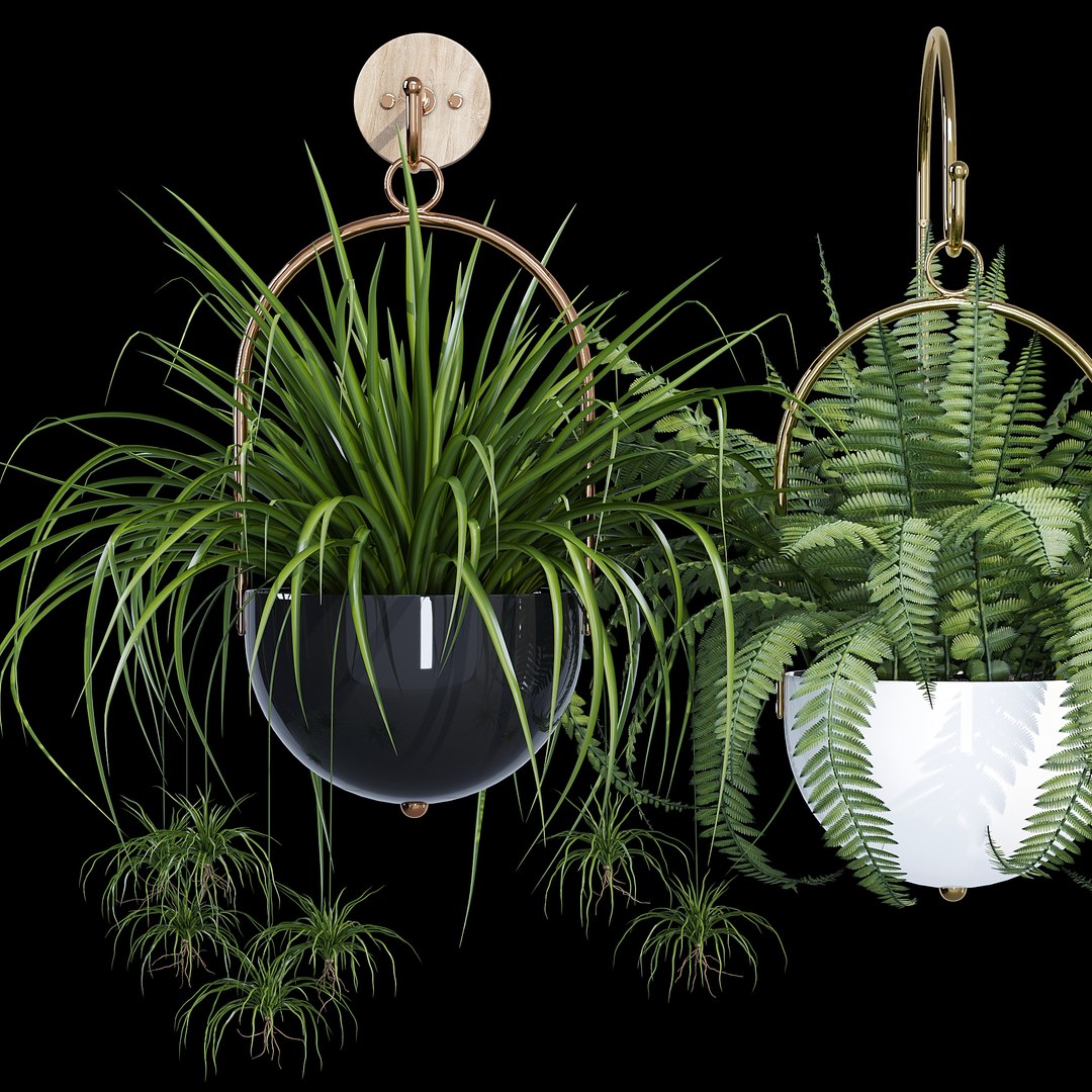 Hanging Planter Boho 3D Model - TurboSquid 1701759