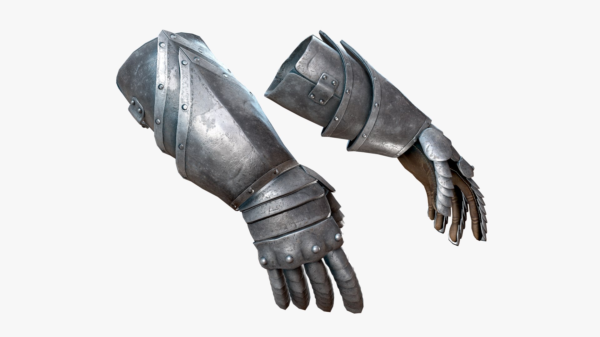3D Medieval Knight Glove Model - TurboSquid 1850616