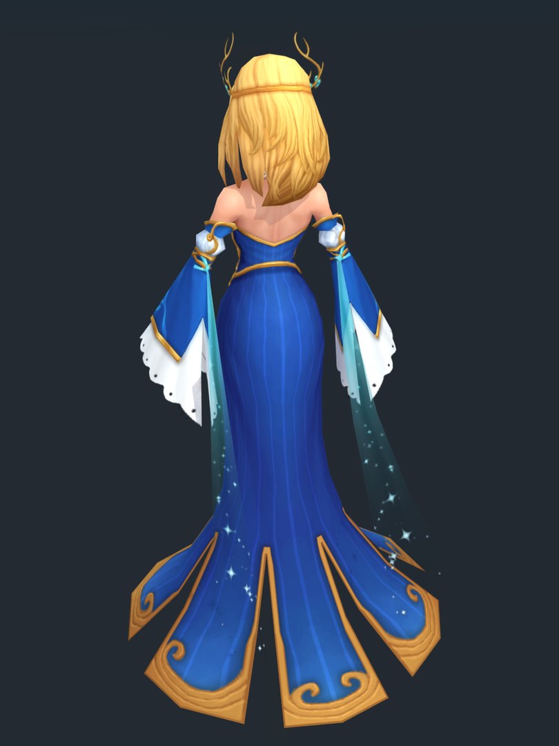 Female Magician Model - TurboSquid 1164521