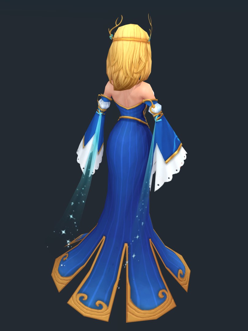 Female Magician Model - TurboSquid 1164521