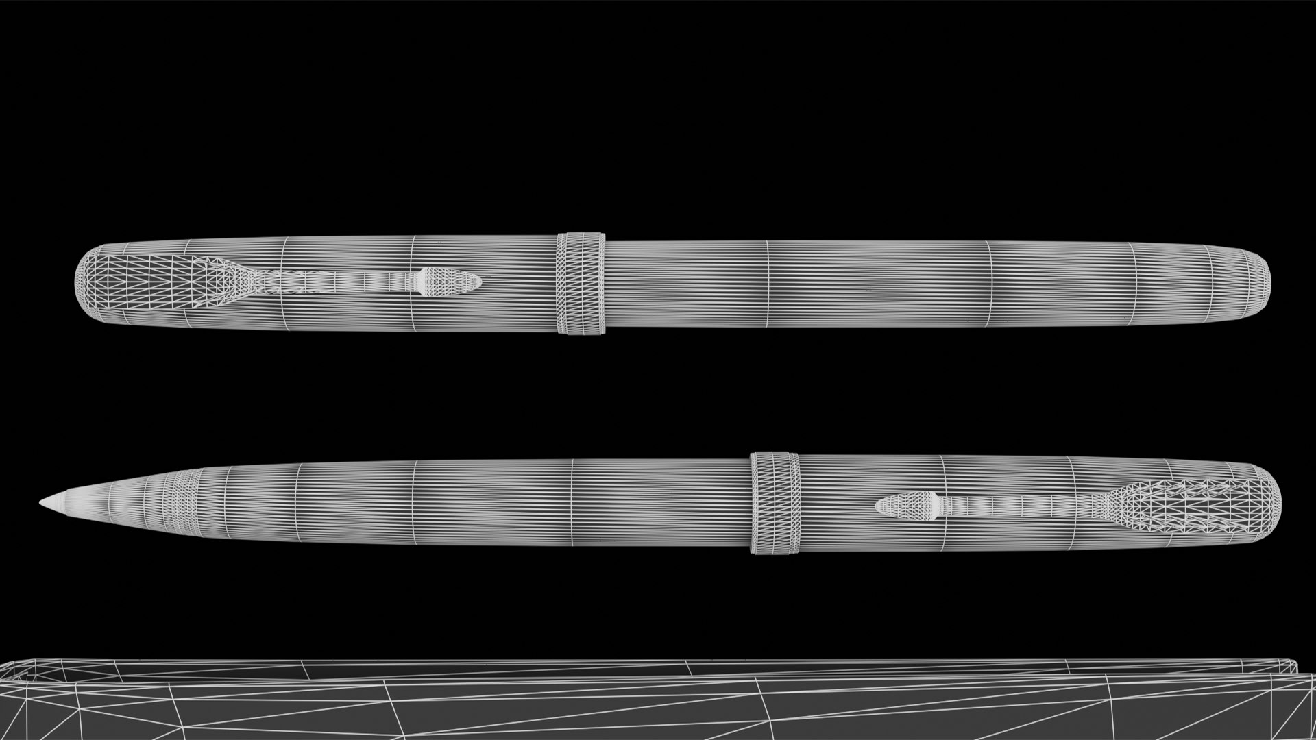 Notebooks Pens Interior Office Model - TurboSquid 1634237