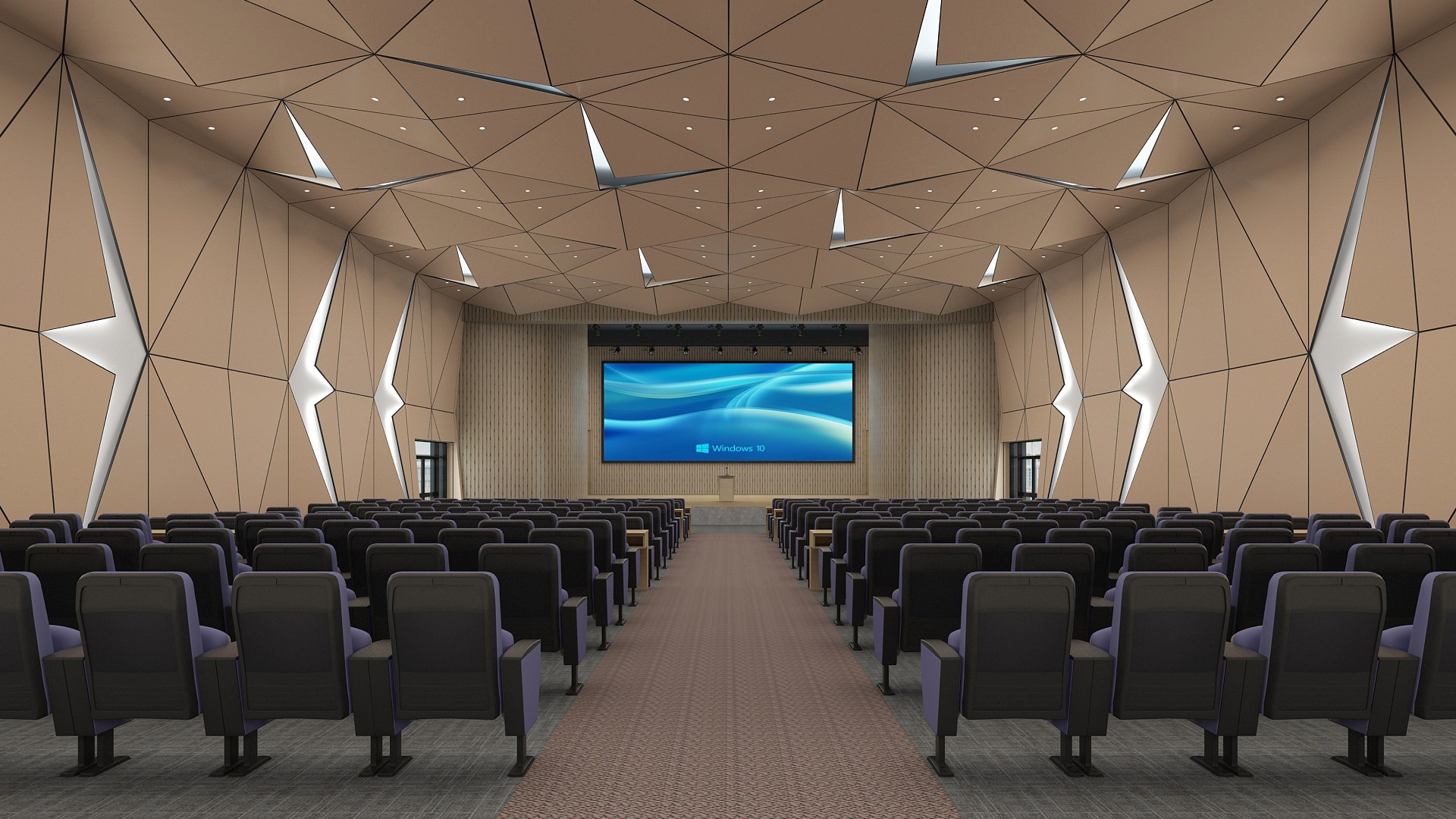Lecture Hall Collection 05 3D - TurboSquid 2197530