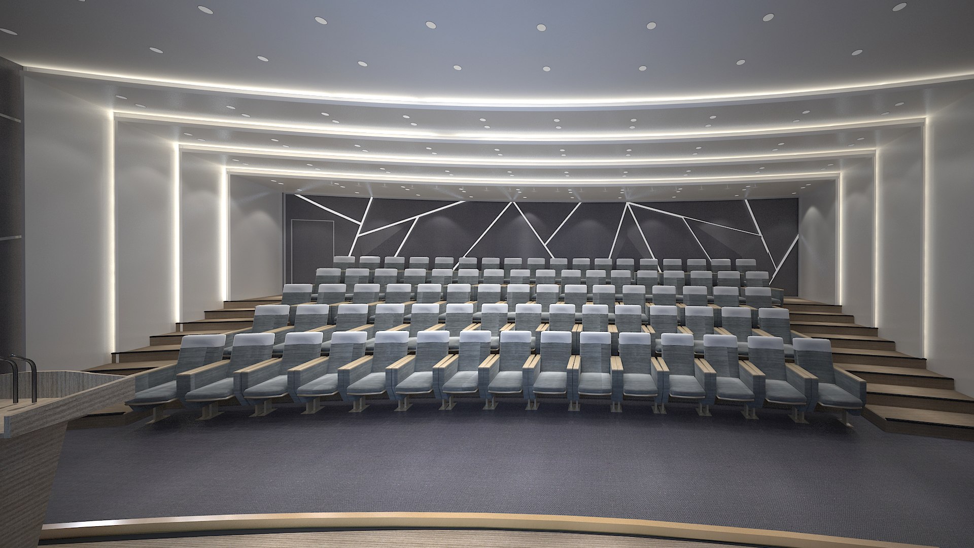 Lecture Hall Collection 05 3D - TurboSquid 2197530