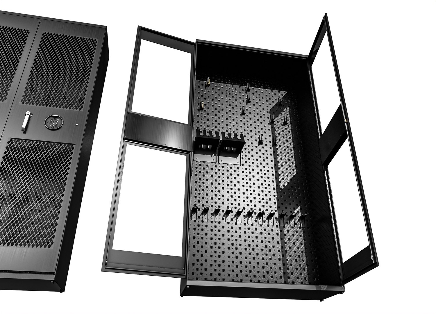 Military Gun Cabinet 3D Model - TurboSquid 2127030